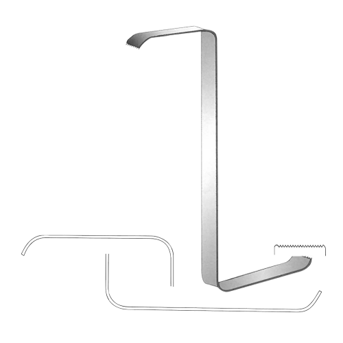 Tessier Soft Tissue Retractor 16 cm / 6-1/4" – jenseninstruments