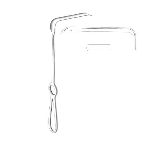 Obwegeser Soft Tissue Retractor 24 cm / 9-1/2" - Bent Downwards ...