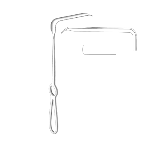 Obwegeser Soft Tissue Retractor 24 cm / 9-1/2" - Bent Downwards ...