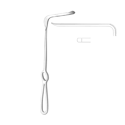 Obwegeser Soft Tissue Retractor 24 cm / 9-1/2" - Bent Upwards ...