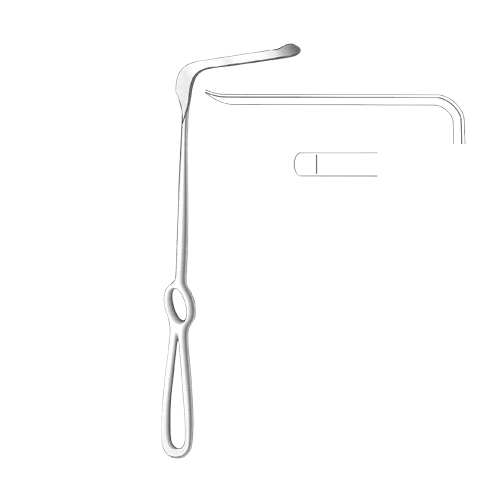Obwegeser Soft Tissue Retractor 24 cm / 9-1/2" - Bent Upwards ...