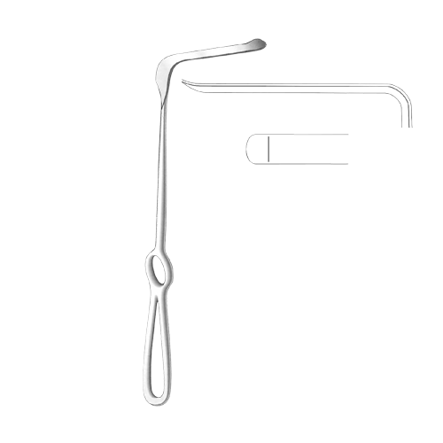 Obwegeser Soft Tissue Retractor 24 cm / 9-1/2" - Bent Upwards ...