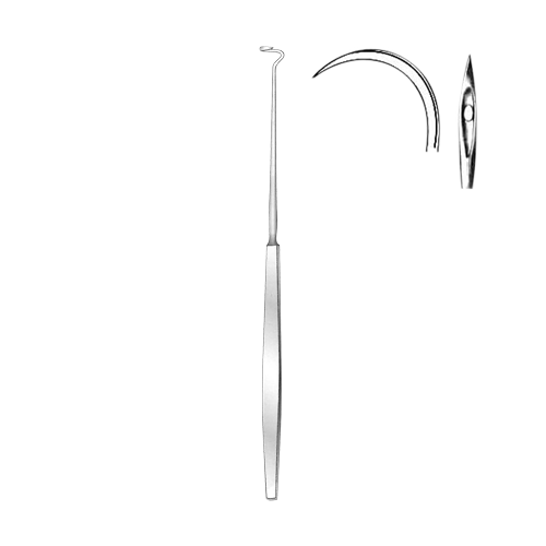 Dupuy-Weiss Tonsil Needle 22 cm / 8-3/4" – jenseninstruments