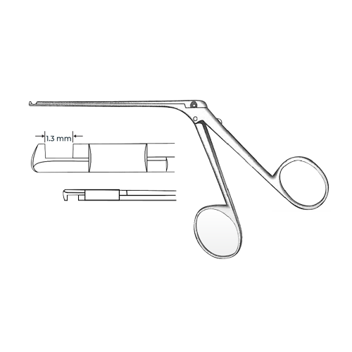 House-Dieter Micro Ear Forcep - Left - Black Finish – jenseninstruments